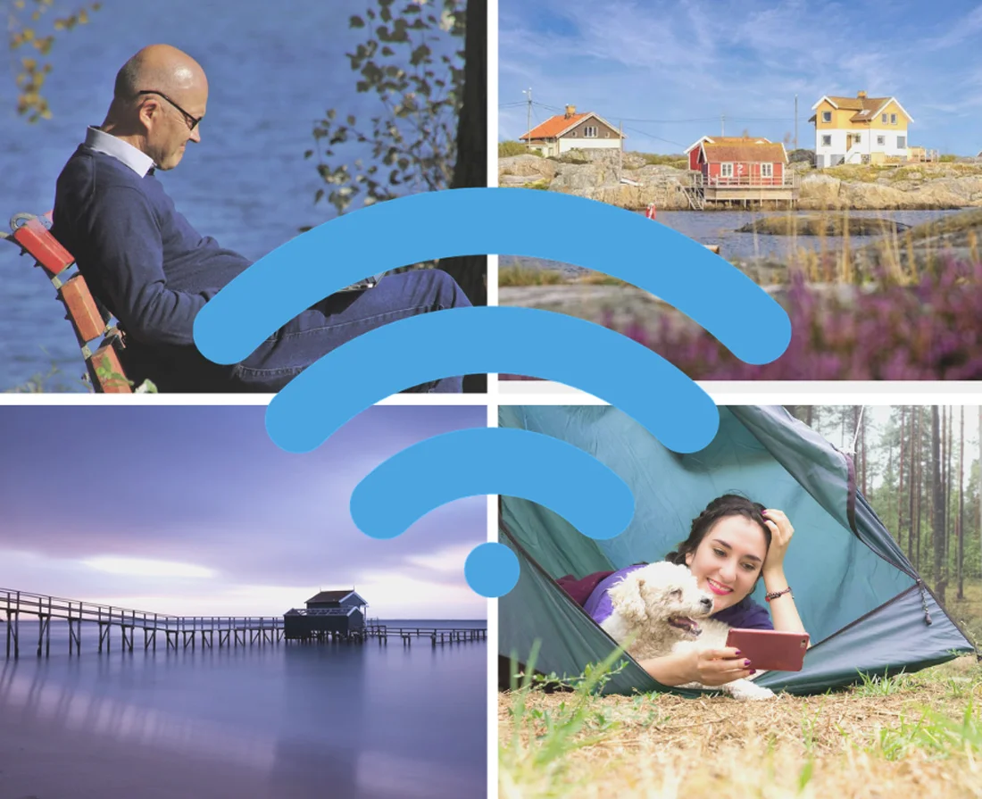 Bredbånd til anneks, uteplass eller naust - se tips! | Monsternett